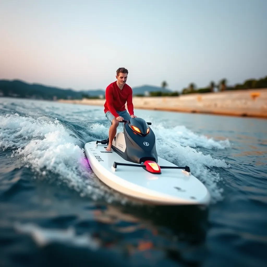 Electric Jet Powered Body Boards: A New Wave in Water Sports