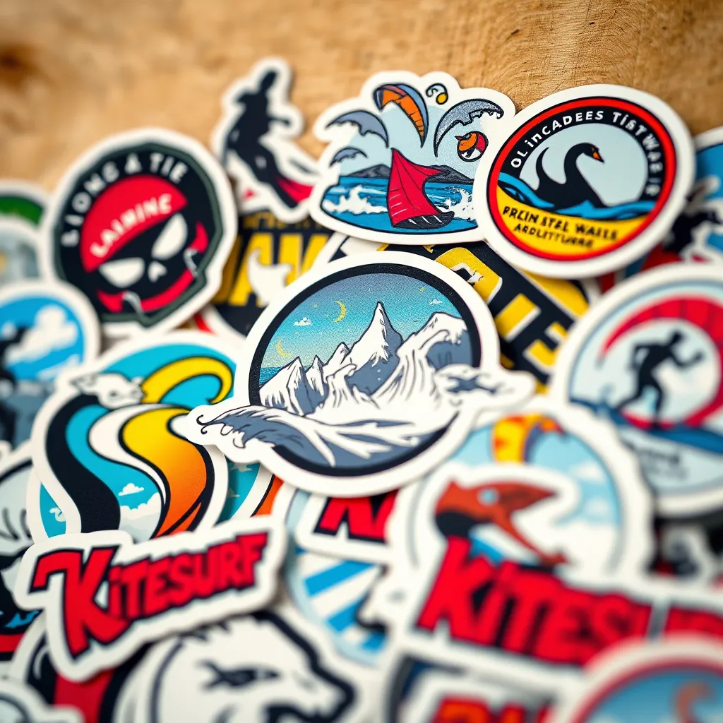 Discover the Exciting World of Kitesurf Stickers