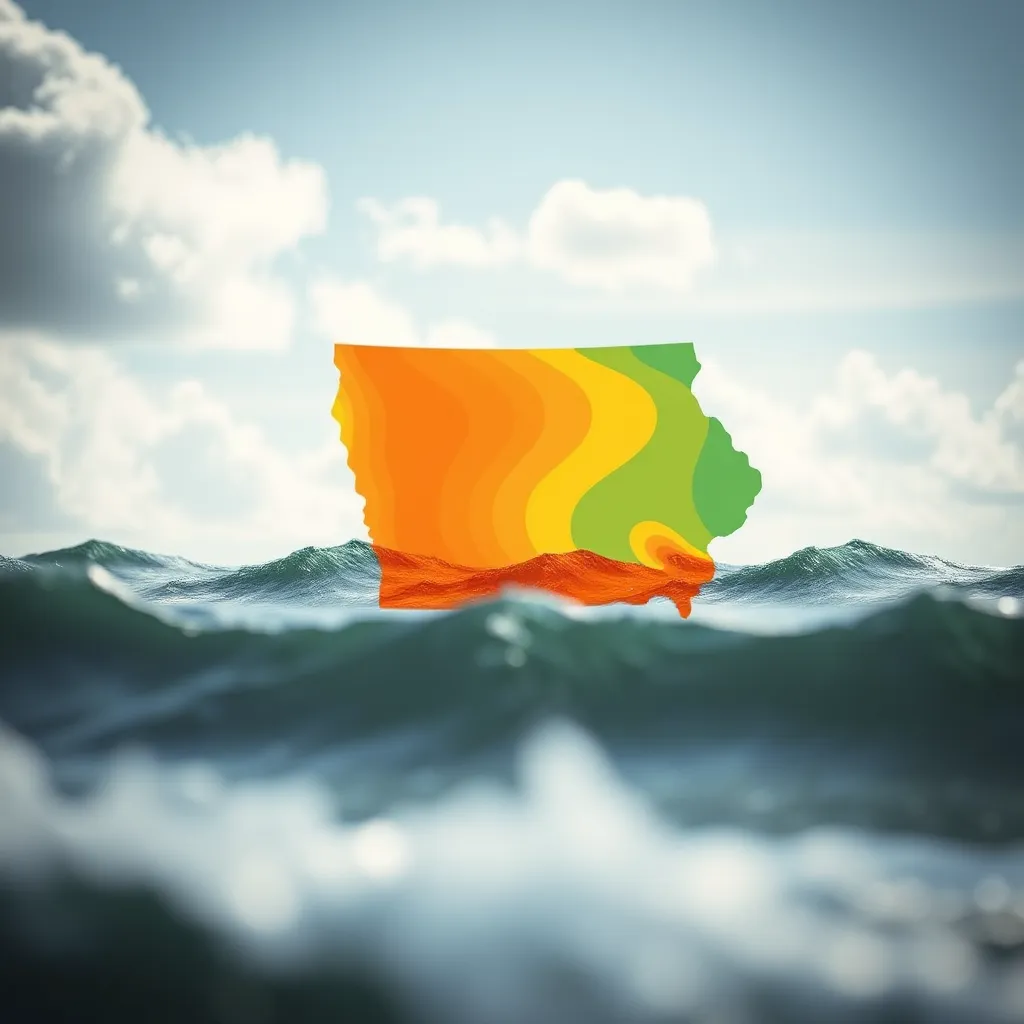 Iowa Wind Speed Map Insights for Kiteboarding Enthusiasts