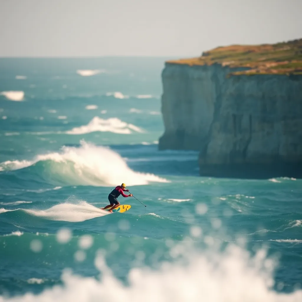 Exploring the Impact of Wind Barriers in Kiteboarding